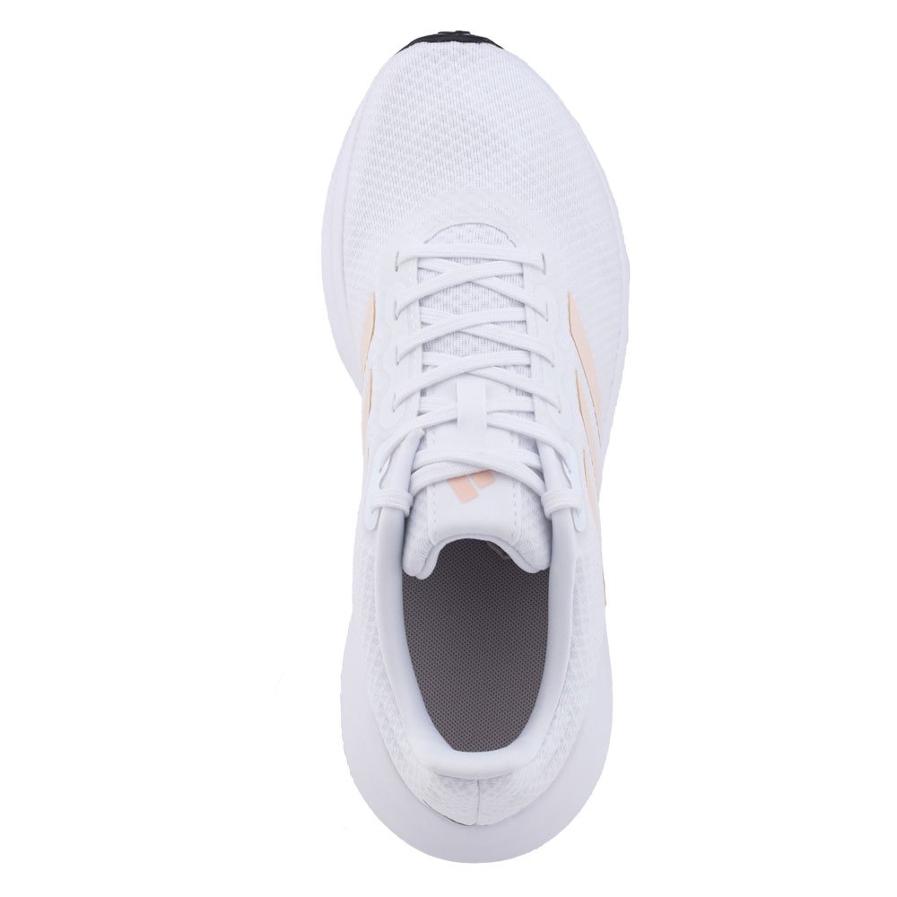 Tênis Feminin Adidas RUNFALCON 3.0 W ID2272 Running Academia Branco/Pêssego