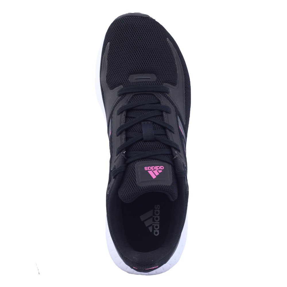 Tênis Fem Adidas RUNFALCON 2.0 FY9624 Running Academia Preto/Rosa